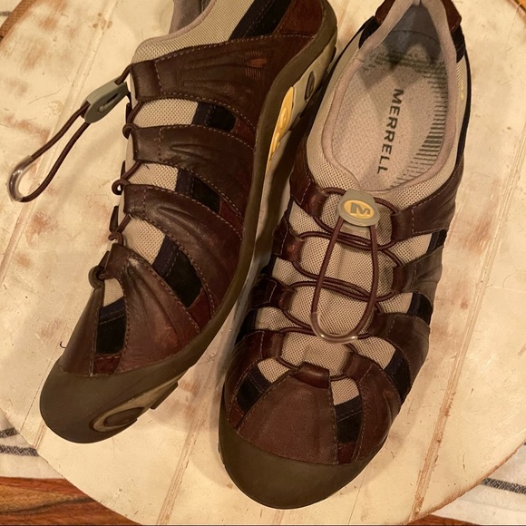 Merrell | Shoes | Merrell Caper Dark Earth Leather | Poshmark